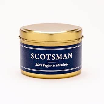 Amazon.com: Laurel Mercantile Co. Scent Library Scotsman 5 oz. Candle ...