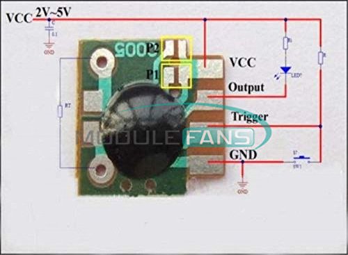 Generic 10Pcs IC Multifunction Delay Trigger Timing Chip Module Timing ...
