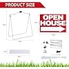 Amazon.com: mopam 5 Pack 32'' x 28'' Open House Sign A Frame Stand, 5 ...