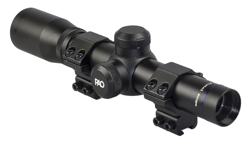 PAO TOPAZ Pre-Mount Pistol Scope 2x20 : Amazon.co.uk: Electronics & Photo