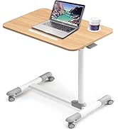 Amazon.com: ETHU Overbed Table with Wheels, Upgrade Medical Table with Drawer, Hospital Bed ...