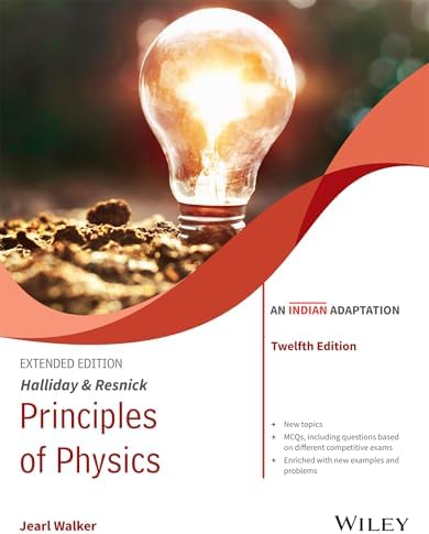 Buy Halliday & Resnick Principles of Physics, Extended, 12ed (An Indian ...