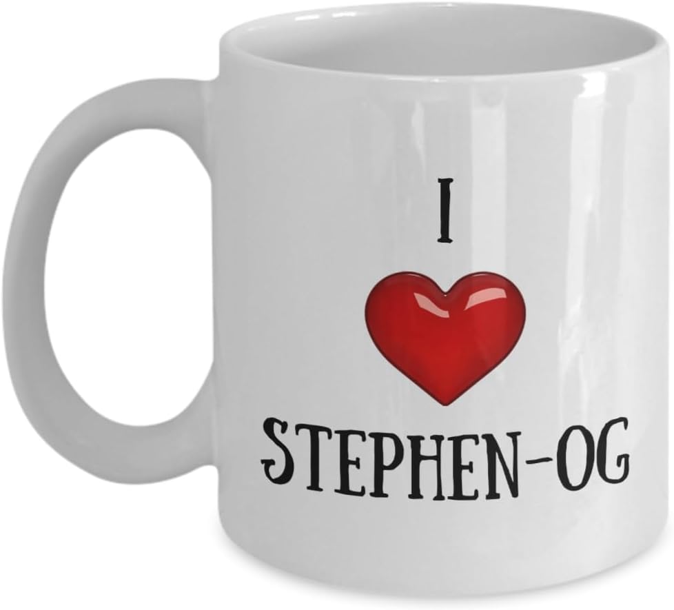Amazon.com: I Love Stephen-Og Coffee Mug With Name Stephen-Og Mug ...