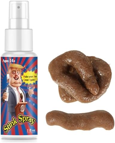 Amazon.com: Syza Eros Trump Extra Strong Stink Spray with 2 Poops ...
