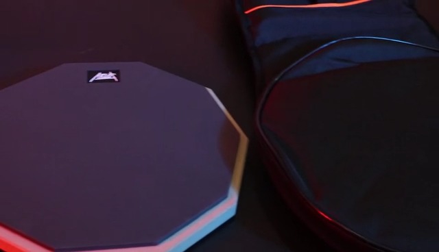 Watch Drum Practice Pad Set 12 Inch Silicone Exercise Pads Mat on ...