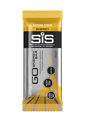 SIS Go Energy Bar, High Carb, Fruit infused Energy Bar, Banana Fudge ...