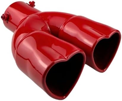 Amazon.com: idain 2.5 inch Inlet Dual Exhaust Tips Muffler Tip,Chrome ...