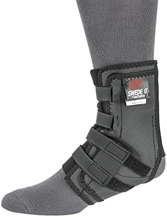 Amazon.com: Swede-O Easy Lok Ankle Brace, Black - Large : Health ...