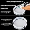 Amazon.com: Resin Mold Large Round Deep -Kalinta 24inch Reusable Epoxy ...