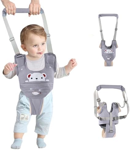 Amazon.com : Baby Walking Harness Adjustable Handheld Kids Walker ...