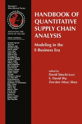 Amazon.in: Buy Handbook of Quantitative Supply Chain Analysis: Modeling ...
