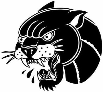 Amazon.com - Old School Puma Tattoo Decal - v2 - All Weather Decal ...