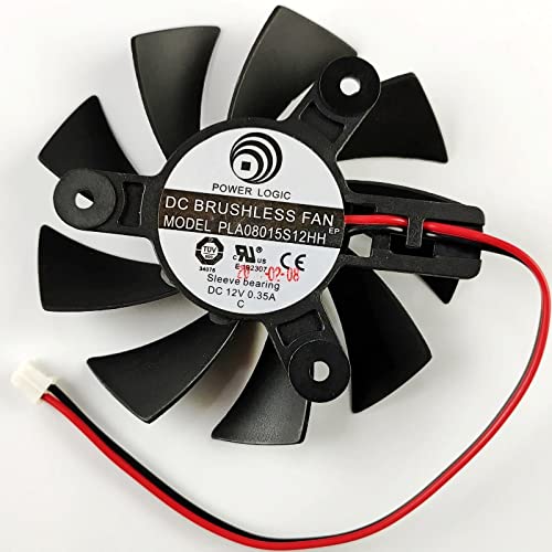 PLA08015S12HH Fan 12V 0.35A Diameter 75mm Hole Pitch 47mm Cooling Fans ...