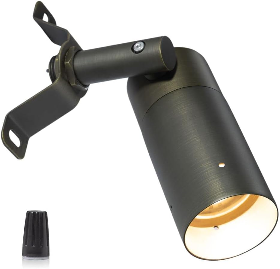 Gardenreet Brass Low Voltage Down Lights, 12V Outdoor Antique Bronze ...