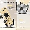 Amazon.com: CGOLDENWALL Large Electric Rotary Fabric Cutter Cloth ...