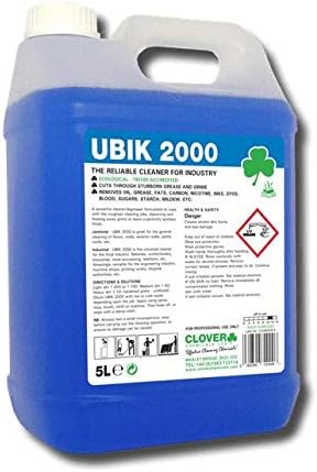 Clover Ubik 2000 5L - Universal Cleaner Concentrate : Amazon.co.uk ...