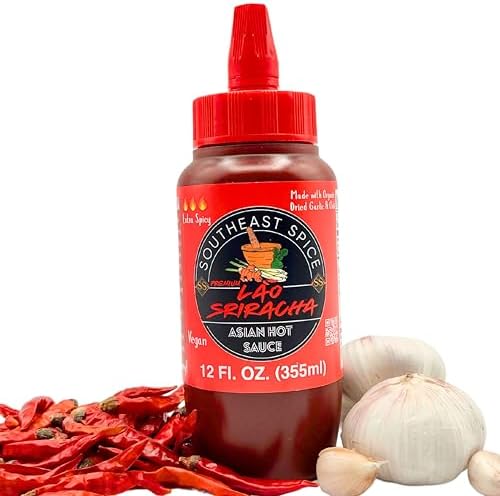 Amazon.com : Asian Organics Sriracha Hot Chili Sauce - Thai Chili Sauce ...