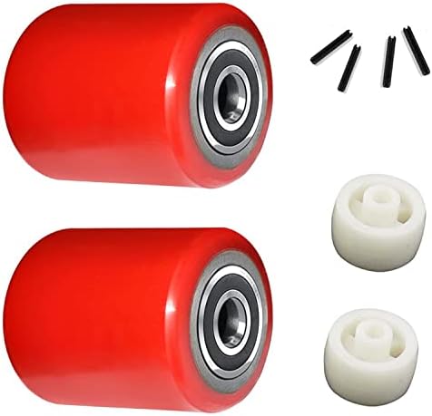 Amazon.com: Pallet Jack/Truck Load Wheels Full Set with Axles and Entry ...