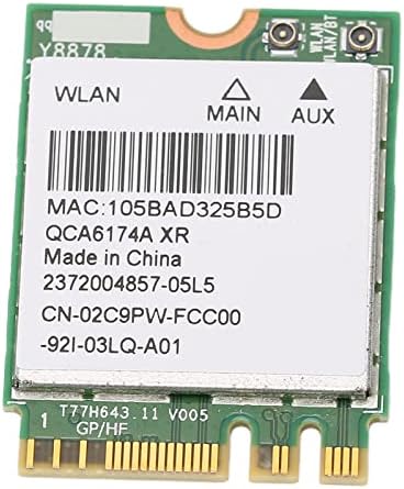 WiFi Card,QCA6174A 2.4G/5G Dual Band Network Card,M.2 867Mbps 4.0 WiFi ...
