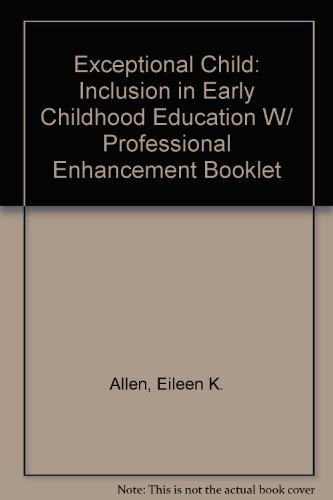 The Exceptional Child: Inclusion in Early Childhood Education With ...