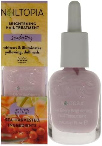 Amazon.com : Nailtopia Healing And Brightening Nail Treatment - Whitens ...