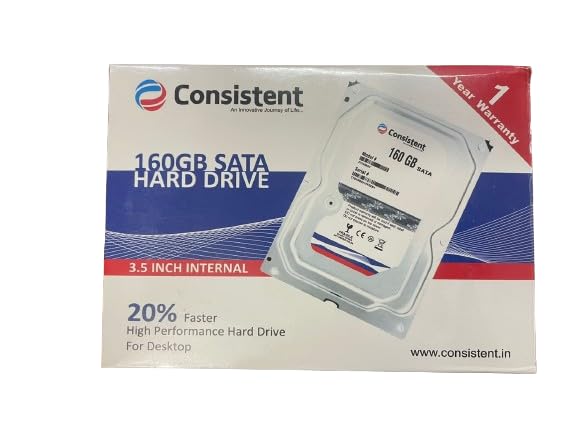 Amazon.in: Buy Consistent 160 GB Desktop Hard Disk with 1 Year Warranty ...