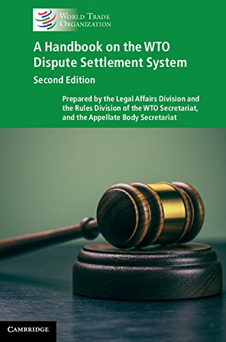 A Handbook on the WTO Dispute Settlement System eBook : World Trade ...
