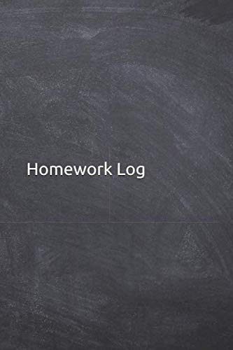 Homework Log: Journal, Notebook, Diary, 6"x9" 100 pages to keep track ...