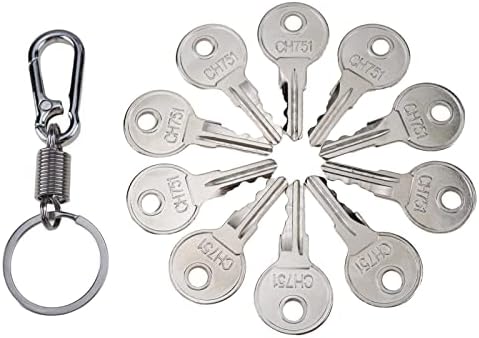 Amazon.com: Recmod 10Pcs Keys CH751 751 Replacement Keys Universal ...