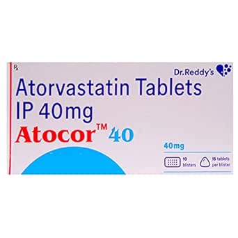 ATOCOR 40MG - Strip of 15 Tablets : Amazon.in: Health & Personal Care