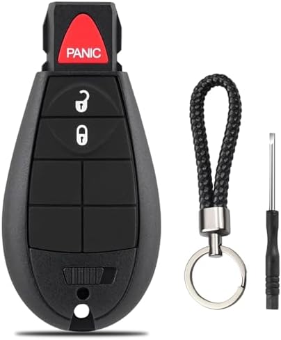 Amazon.com: 3 Button Key Fob Case Replacement for Dodge Ram 1500 2500 ...