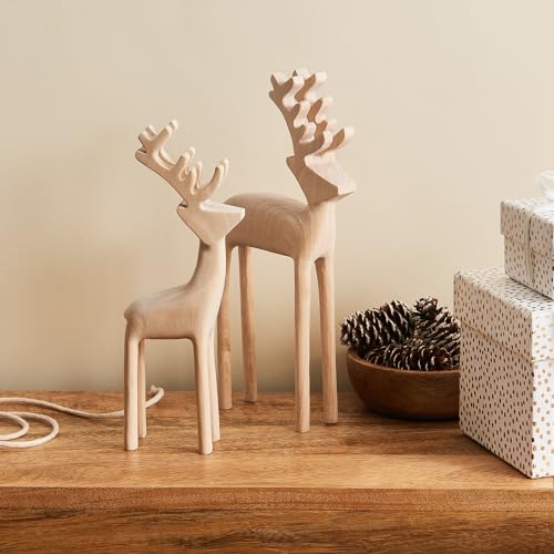 Snapklik.com : Christmas Deer Decorations Reindeer Decor, Set Of 2 ...
