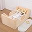 Amazon.com: weeonekids Toddler Bed, Child Bed for Kids with Extra Safty ...