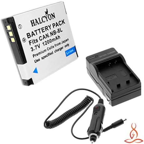 Amazon.com : Halcyon 1200 mAH Lithium Ion Replacement Battery and ...
