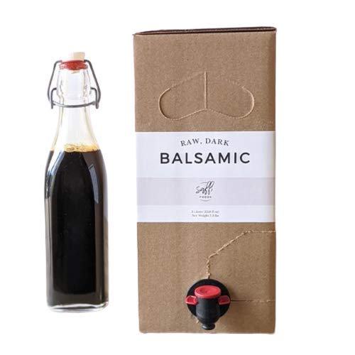 Amazon.com : Aged Dark Balsamic Bulk 3 Liter Bag In Box : Grocery ...