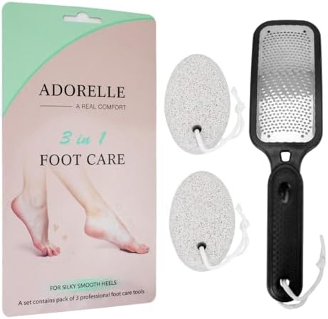 Amazon.com: Pack of 3. Foot Stone, Foot Filer, Pedicure Foot File with ...