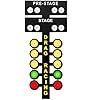 Amazon.com: Large LED Light up Drag Racing Drag Strip Tree Metal Sign ...