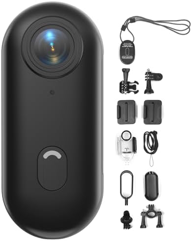 Amazon.com : 64GB 4K FHD Mini Body Camera Body Cam Thumb Sized Wearable ...