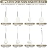 Amazon.com: TeamFar Kitchen Utensils, 8PCS Cooking Silicone Utensils ...