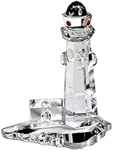 Siam Circus Crystal Florida Crystal Lighthouse Figurine : Amazon.ca: Home