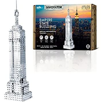 Buy TOYSNMORE Innovator Empire State Building Toy Model & Home Show ...