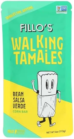 Amazon.com : FILLOS Bean Salsa Verde Walking Tamales, 4 OZ : Grocery ...