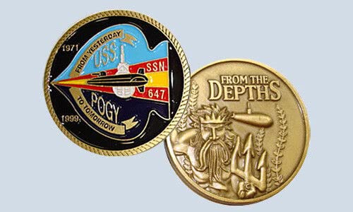 Amazon.com: USS Pogy SSN 647 Submarine Coin Navy from The Depths (These ...