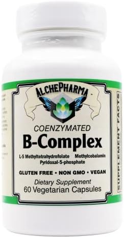 Amazon.com: AlchePharma Coenzymated B-Complex High Potency One Daily ...