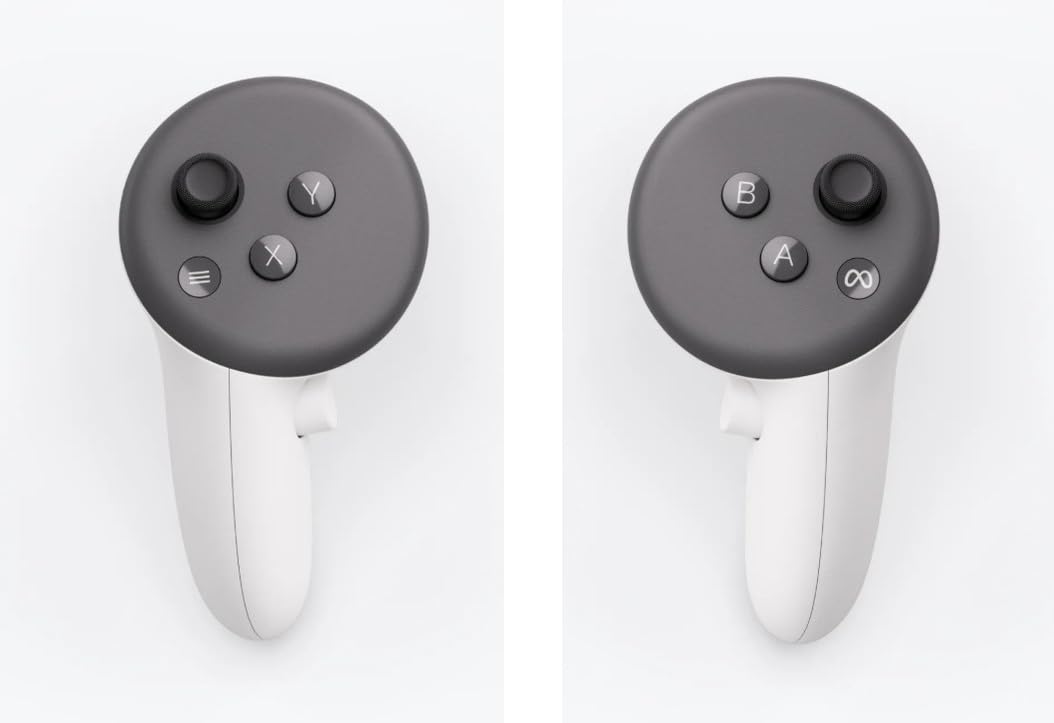 Amazon.com: Official Left & Right Touch Plus Controllers for Meta Quest ...