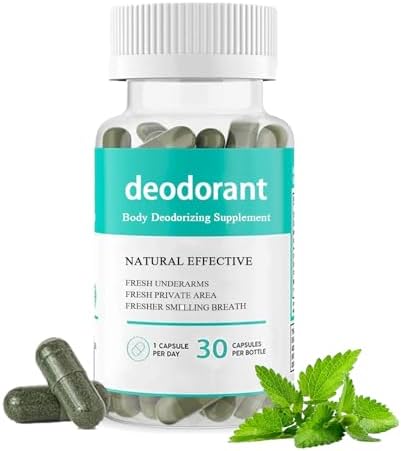 Amazon.com : Body Deodorizing Supplement, Body Deodorant Supplement ...