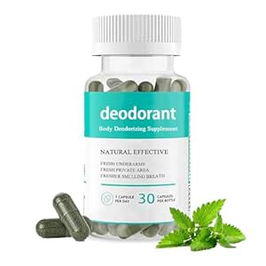 Amazon.com : Body Deodorizing Supplement, Body Deodorant Supplement ...
