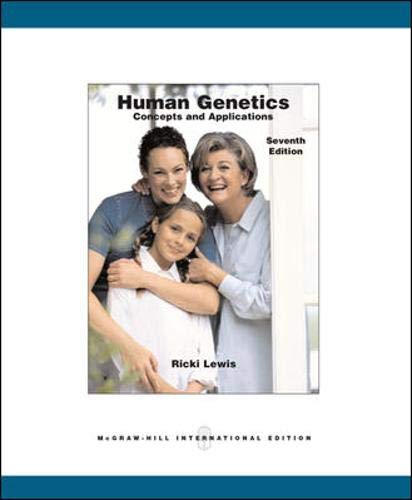 Amazon.com: Human Genetics: 9780071107792: Ricki Lewis: Books