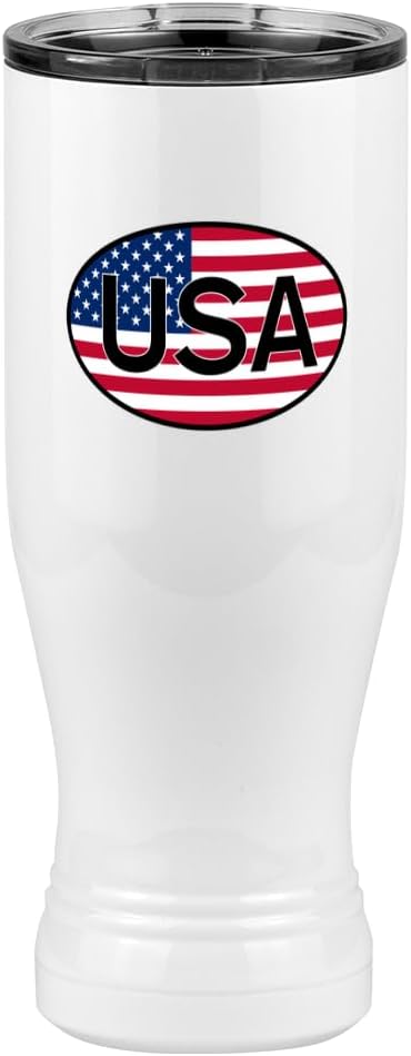 Amazon.com | Just So Posh Country Flag Tumbler, Different Euro Oval ...