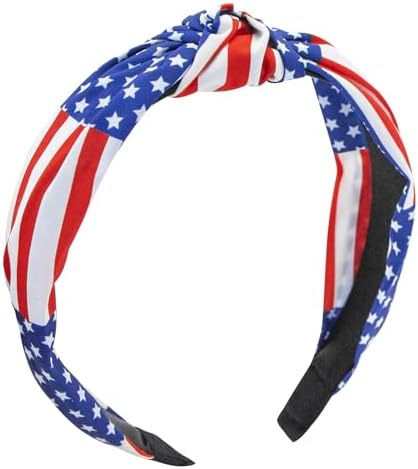 Amazon.com: 3pcs American Flag Headbands for Women Girls Independence ...